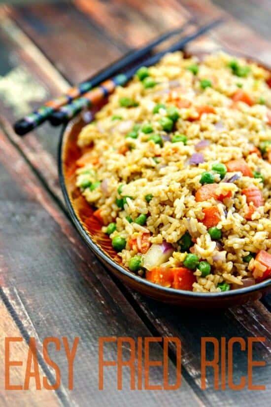 Easy Fried Rice {cheap Eats}