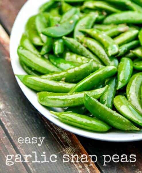 Garlic Snap Peas Recipe | The Wicked Noodle