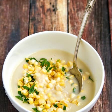 Easy Potato Corn Chowder Without Cream • The Wicked Noodle