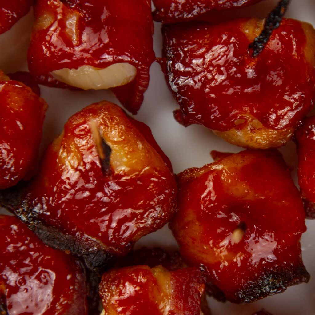 Rumaki (Bacon Wrapped Water Chestnuts) • The Wicked Noodle