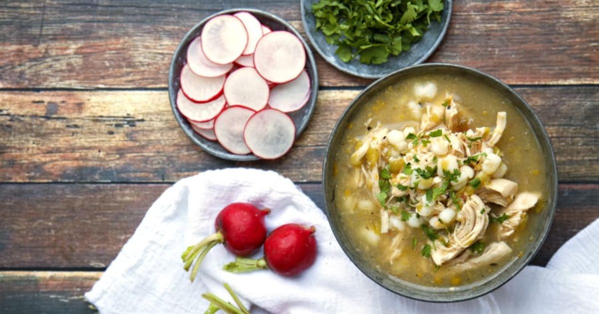 5-Ingredient Chicken Posole Recipe (Fast & Flavorful!)