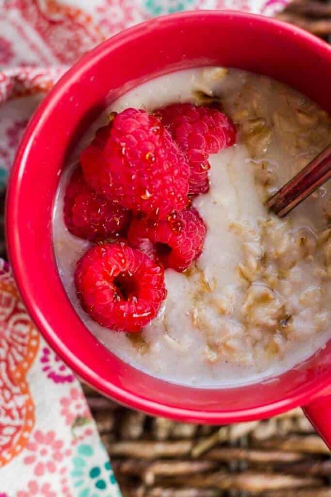 Single Serving Instant Pot Oatmeal • The Wicked Noodle