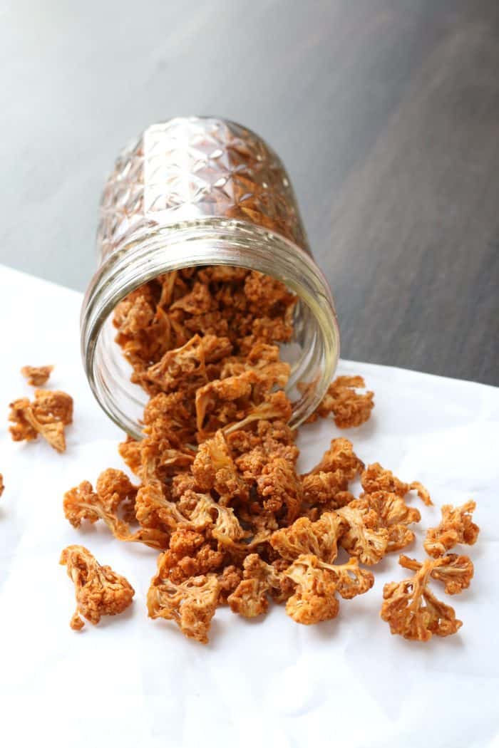 Dehydrated Cauliflower Popcorn • The Wicked Noodle