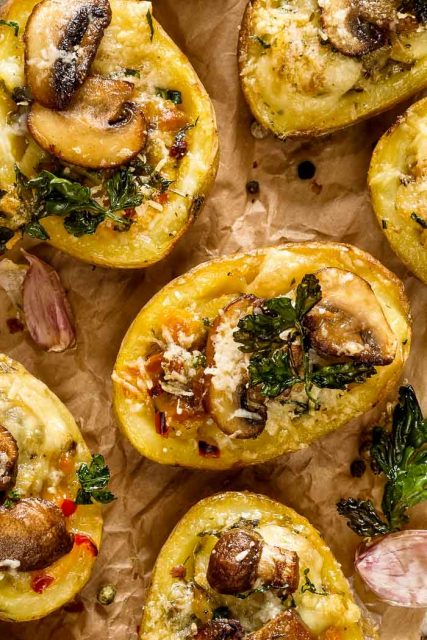 Stuffed Baked Potatoes • The Wicked Noodle