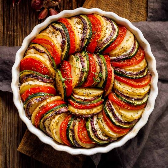 Vegetable Tian • The Wicked Noodle