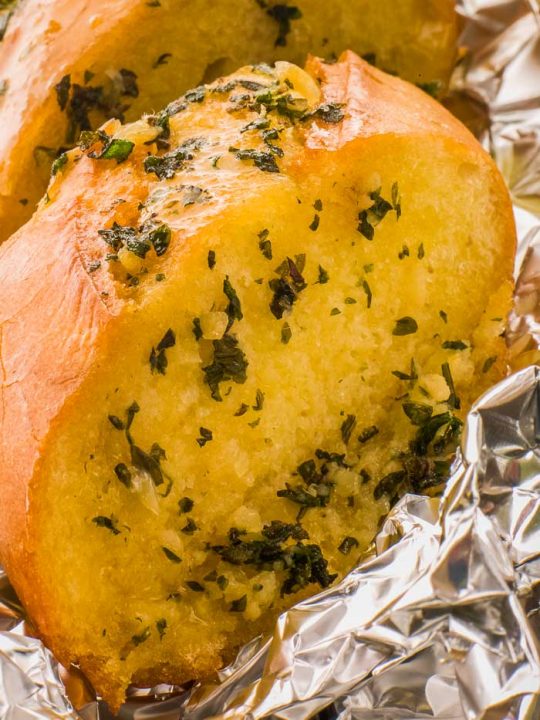 Easiest Stuffed Garlic Bread Recipe • The Wicked Noodle