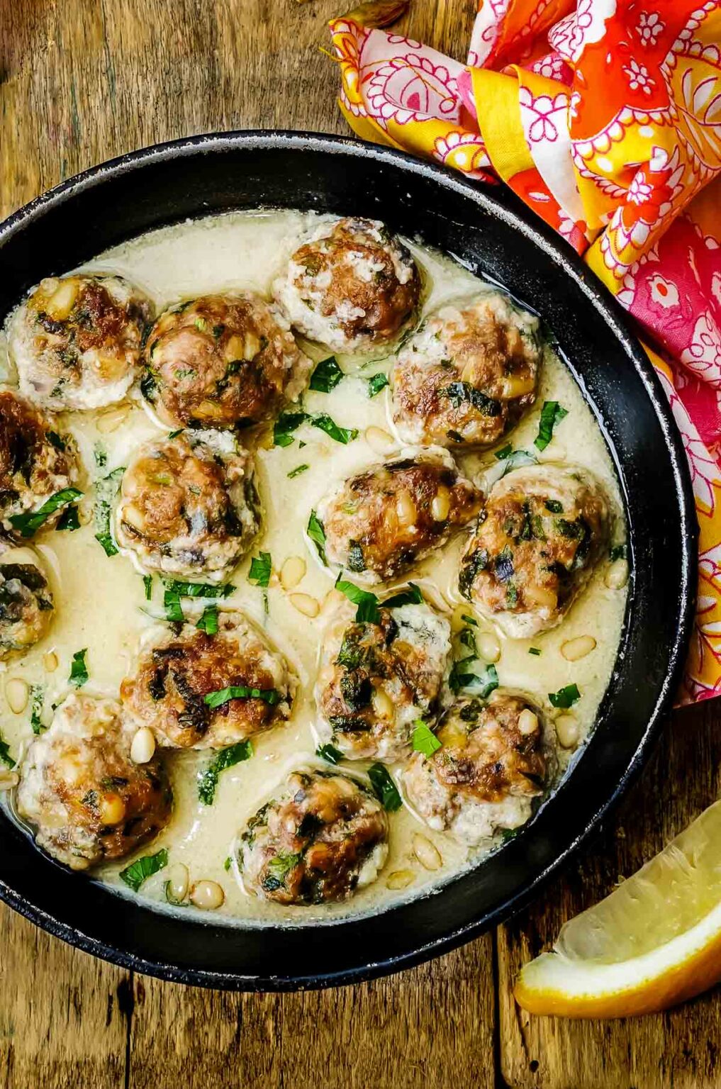 Perfect Turkish Meatballs (Kofte) With Lemon-Tahini Sauce