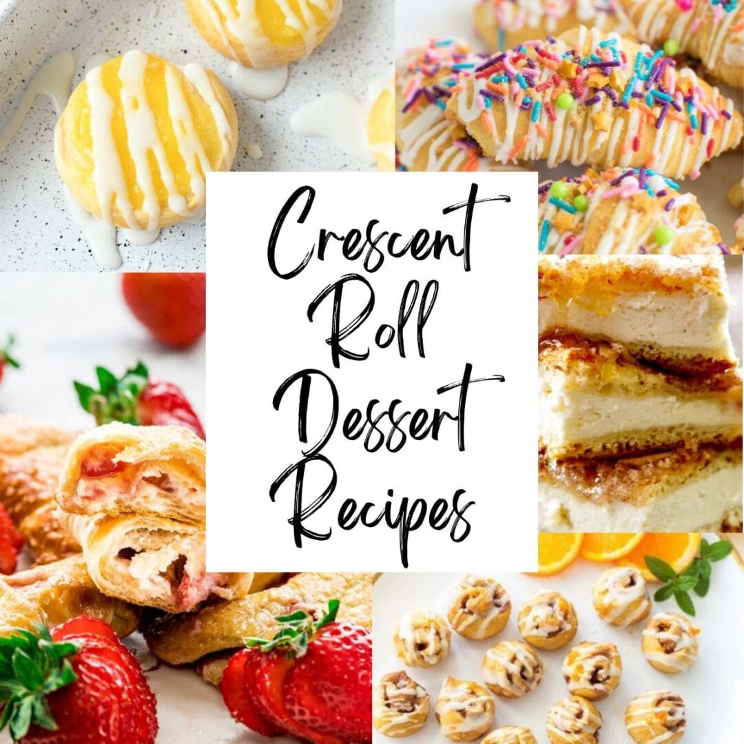 26 Crescent Roll Dessert Recipes • The Wicked Noodle