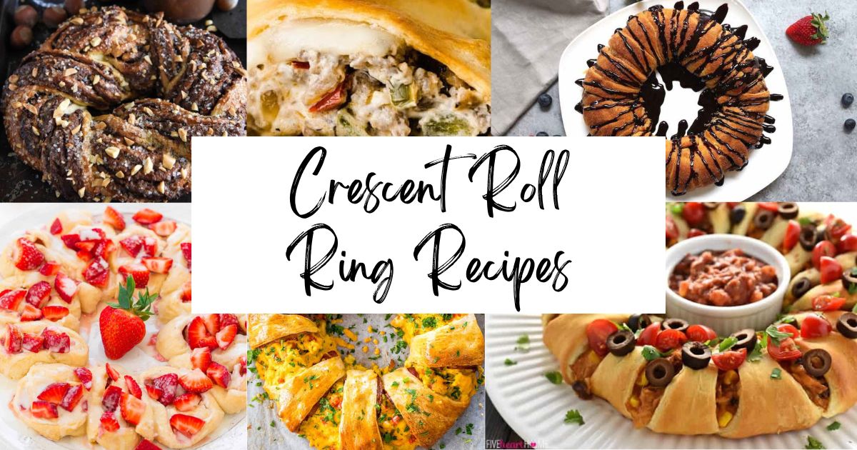 26 Crescent Roll Ring Recipes • The Wicked Noodle