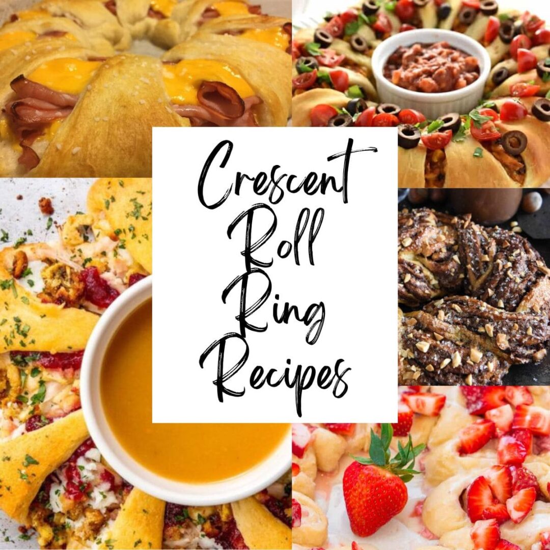 26 Crescent Roll Ring Recipes • The Wicked Noodle