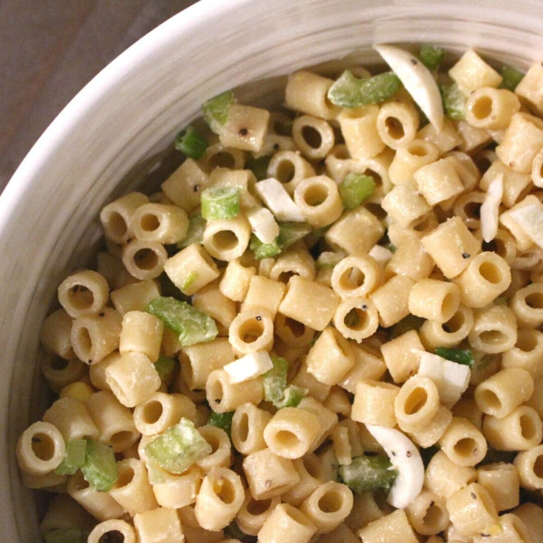 Easy Macaroni Salad • The Wicked Noodle