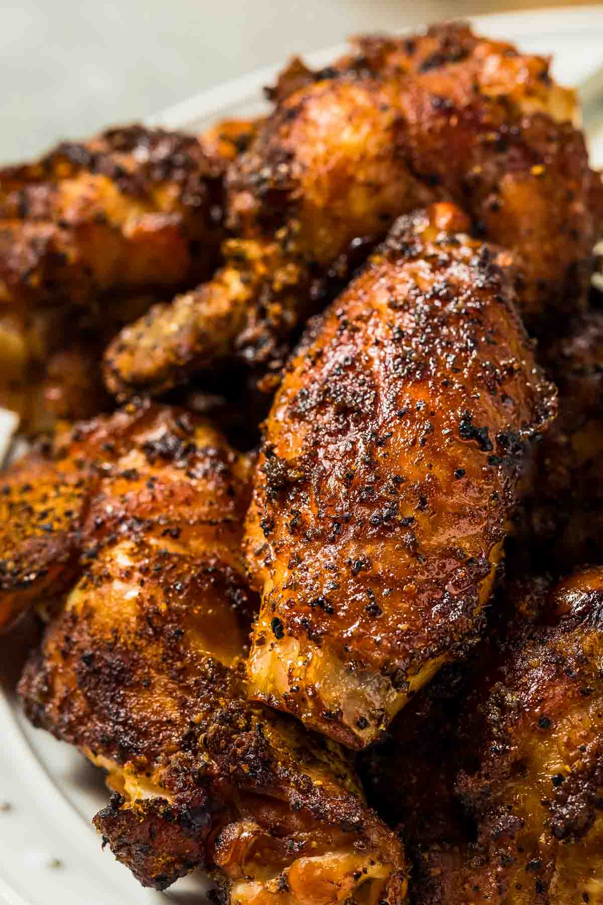 Smoked Chicken Wings • The Wicked Noodle