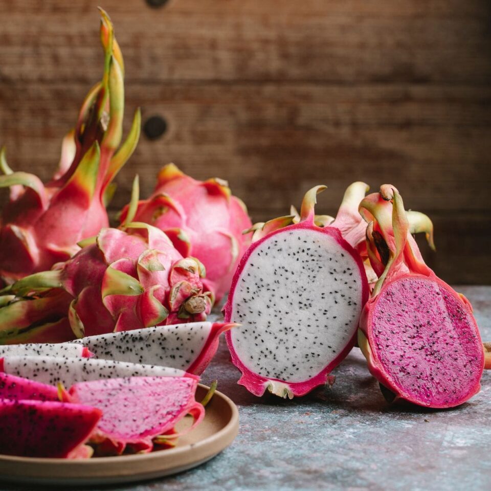 How To Cut Dragon Fruit • The Wicked Noodle