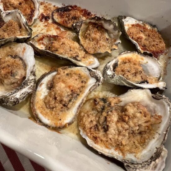 Easy Baked Oysters Recipe • The Wicked Noodle