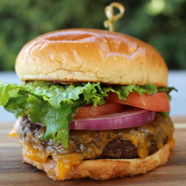 Smoked Hamburgers • The Wicked Noodle