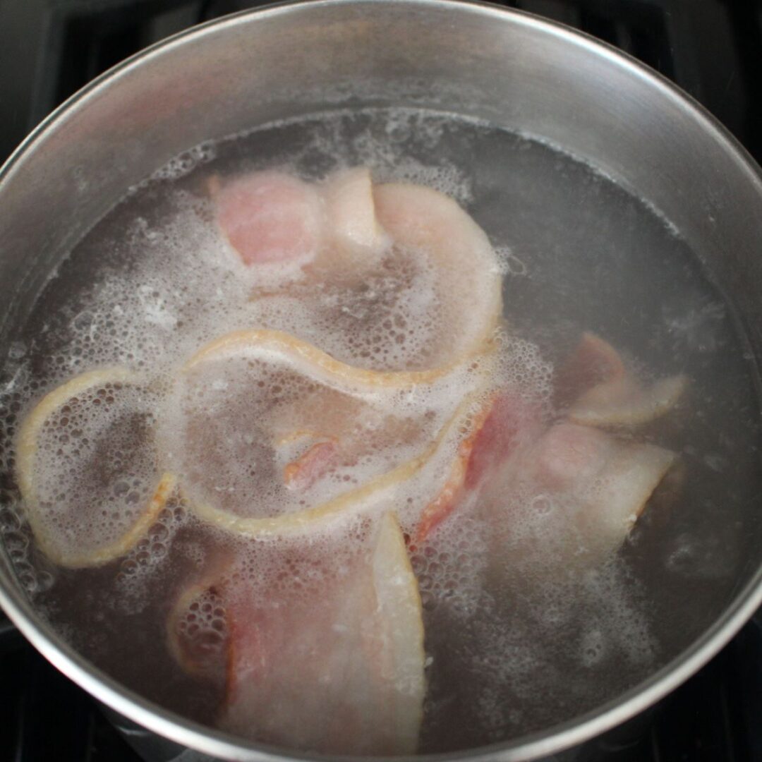 Why And How To Blanch Bacon (Par Cook Bacon)