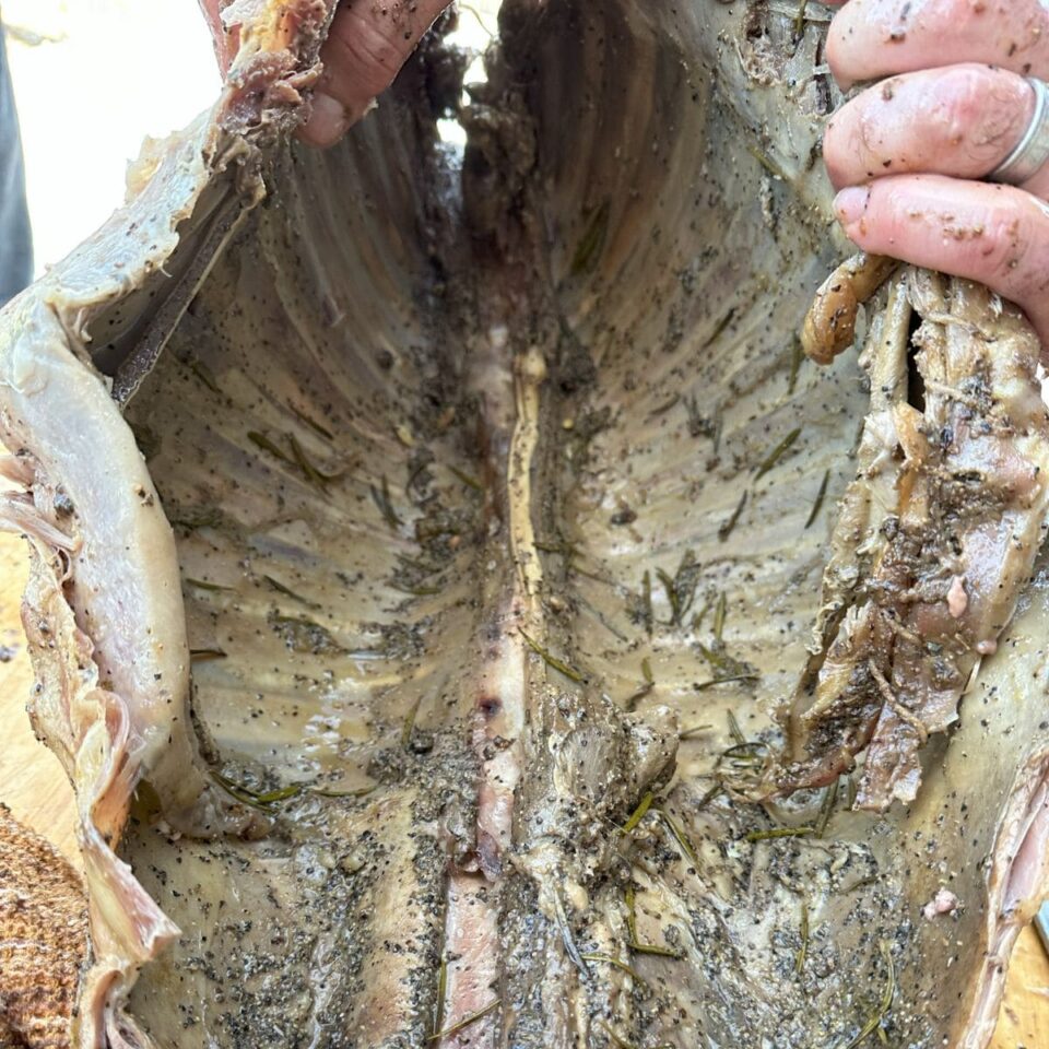 How To Roast A Whole Lamb On A Spit • The Wicked Noodle