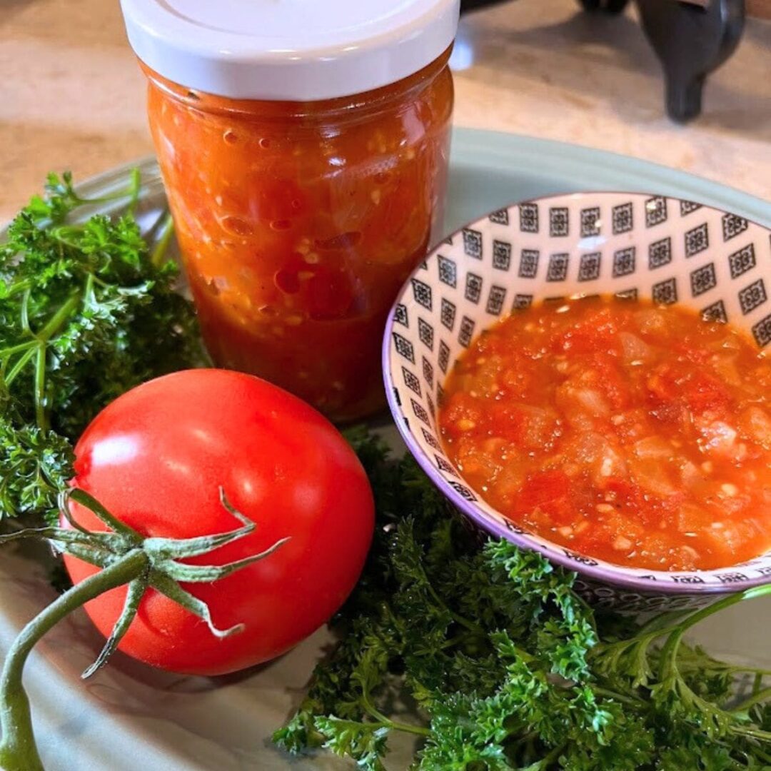 Tomato Relish Recipe • The Wicked Noodle
