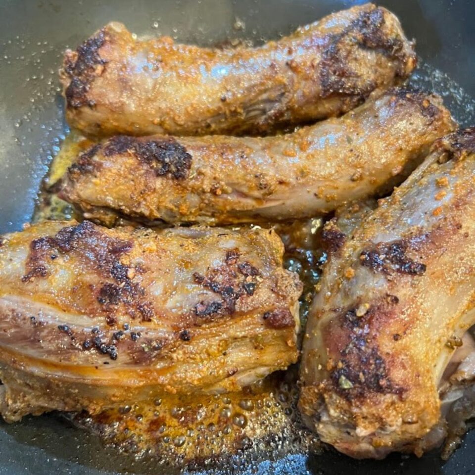 Stewed Turkey Necks • The Wicked Noodle