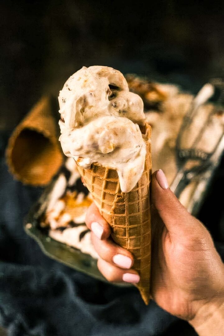 Chunky Monkey Ice Cream Recipe (No-Churn!)