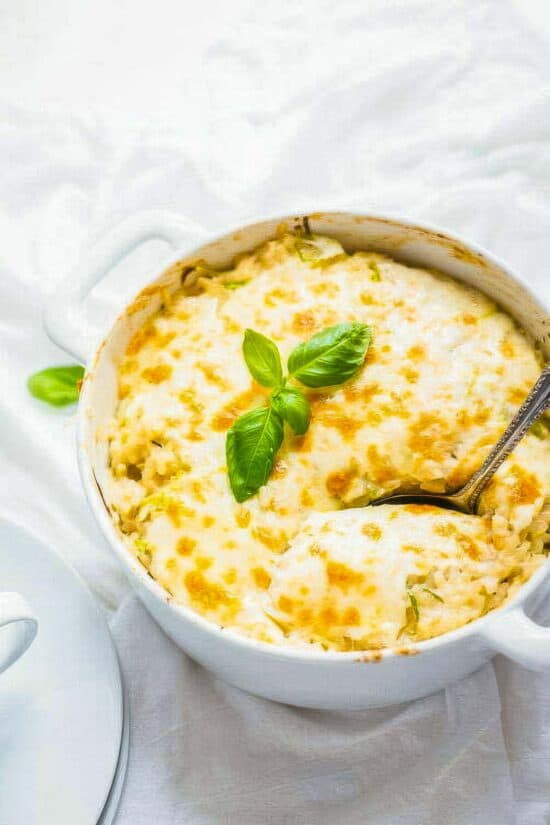 Cheesy Risotto Bake Recipe (One-Pot Comfort Food)