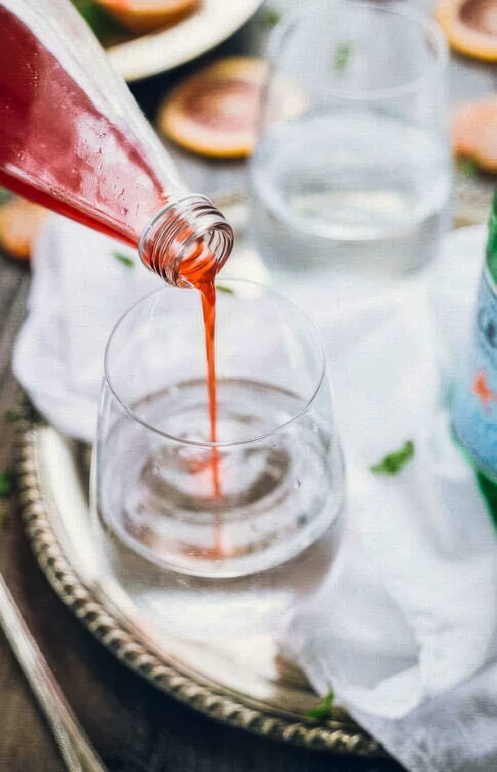 Italian Blood Orange Soda – Simple Party Drink Recipe