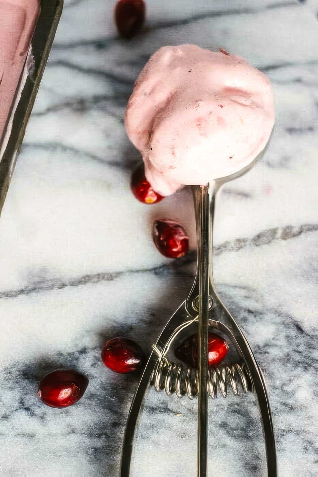 Cranberry Ice Cream (The Perfect Thanksgiving Dessert)